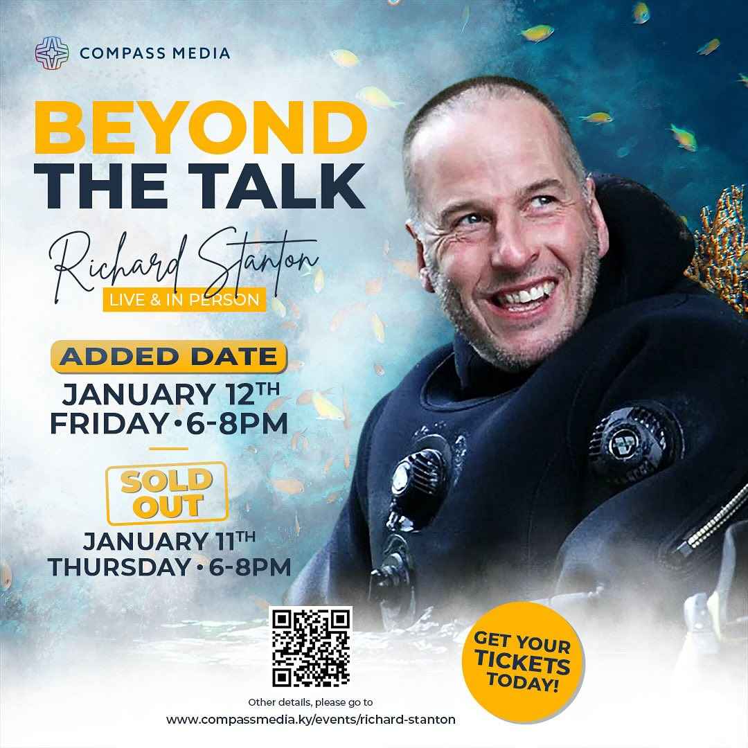 Beyond the Talk. Richard Stanton Live and In Person.… | Explore Cayman
