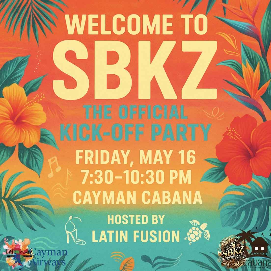 SBKZ 2025 Kick-Off Party by Latin Fusion Dance… | Explore Cayman