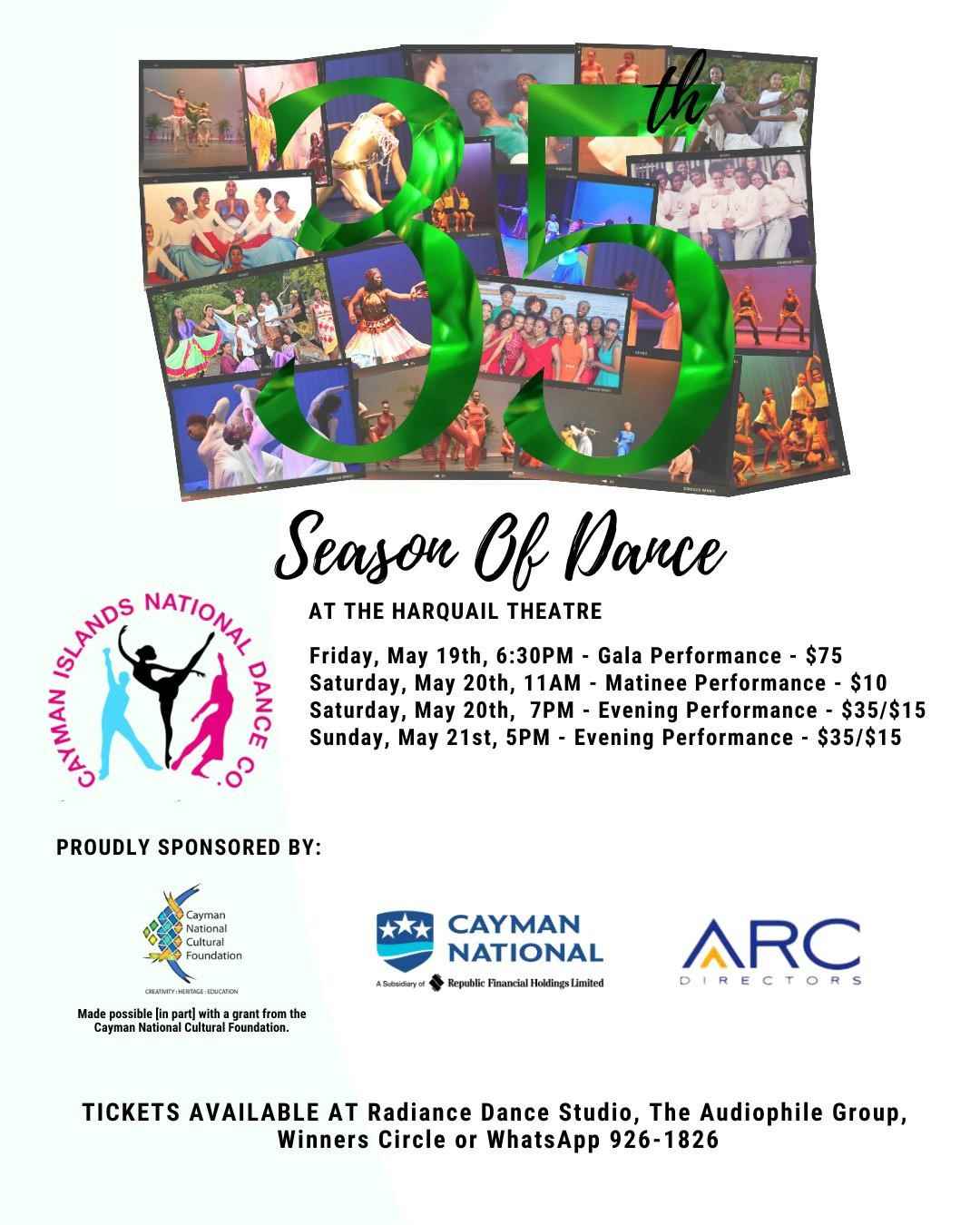 35 Seasons of Dance by Cayman Islands National Dance… | Explore Cayman