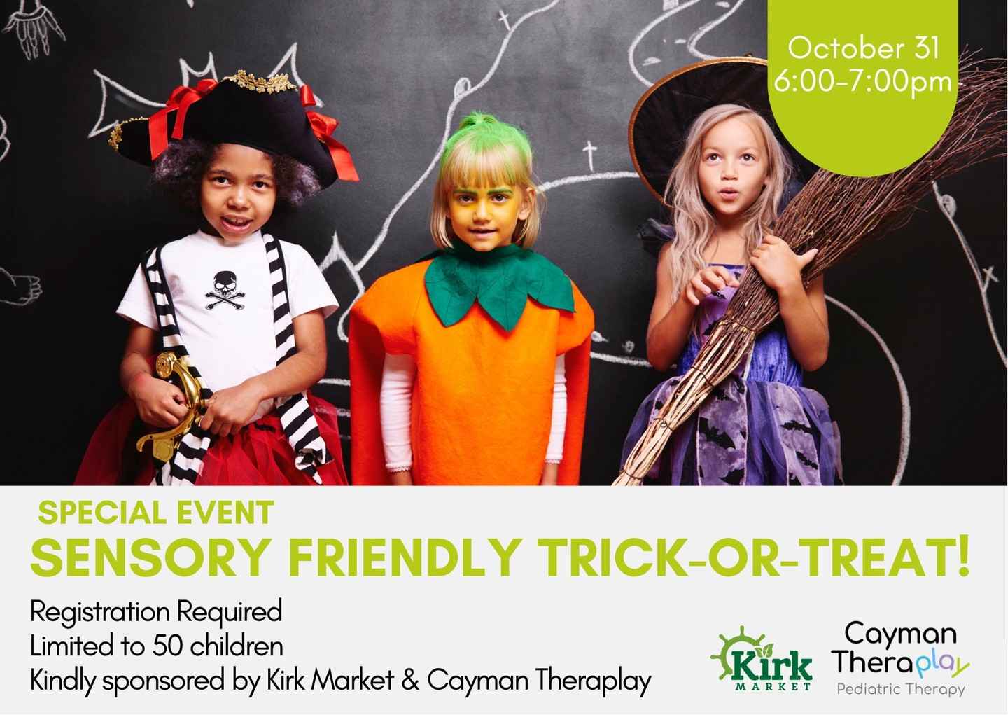 Halloween Sensory Friendly Trick or Treat by Cayman… | Explore Cayman