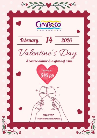 Valentine's at Cimboco | Cayman Good Taste