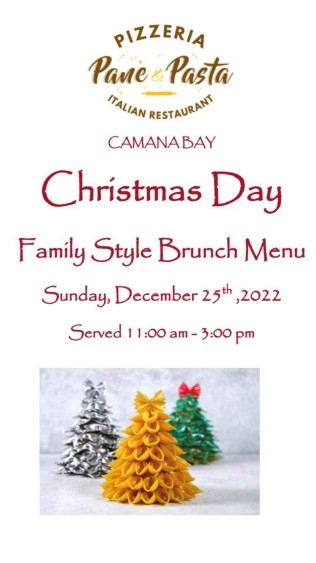 Pane & Pasta Family-Style Brunch | Cayman Good Taste