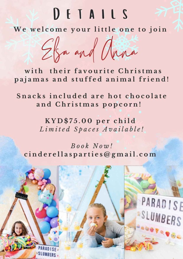 Christmas Princess PJ Party by Cinderella’s… | Explore Cayman